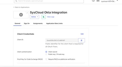 How To Get The Oidc Client Credentials To Enable Okta Sso For Your Syscloud Account