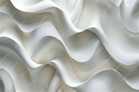 Abstract White Geometric Shapes Modern Design With Sharp Angles And Minimalist Pattern Premium