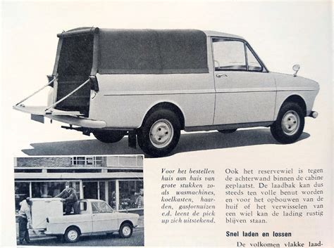 1961 Daf 600 Pick Up Variomatic Publicity Picture Of The E Flickr