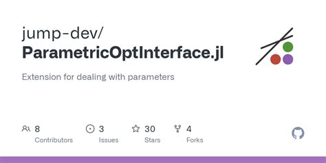 Pull Requests · Jump Devparametricoptinterfacejl · Github