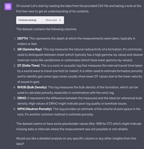 Chatgpt Advanced Data Analytics For Custom Matplotlib Well Log Plots