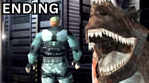 We Use A Satellite Laser On A Dinosaur Dino Crisis 2 Ending Youtube