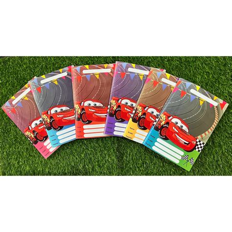 Cars Mcqueen Writing Notebook Composition Notebook Cars Mcqueen Design For Pupils Character