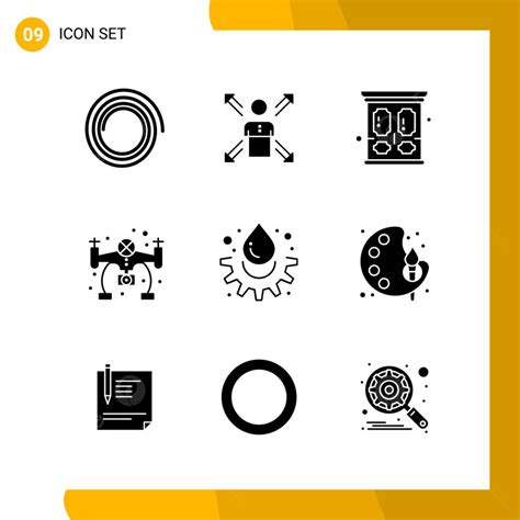 App Ui Application Vector Hd Images 9 Icon Set App Application White Flat Design Png Image