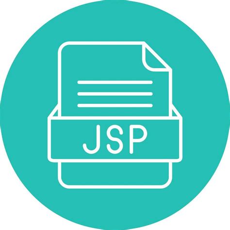 jsp file format vector icon 29700133 vector art at vecteezy