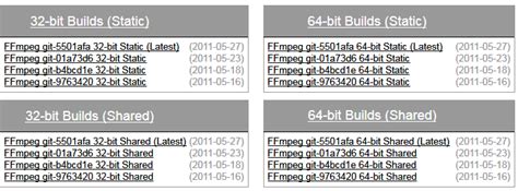 Télécharger Ffmpeg Pour Windows Benjamin Balet