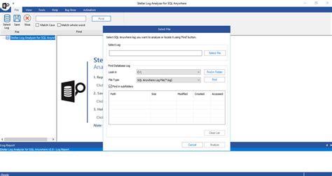 Sql Anywhere Log Analyzer Tool Open And Read Sql Server Transaction Log
