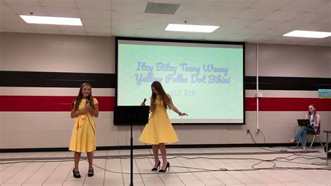 Itzy Bitzy Teeny Weenie Yellow Polka Dot Bikini YouTube