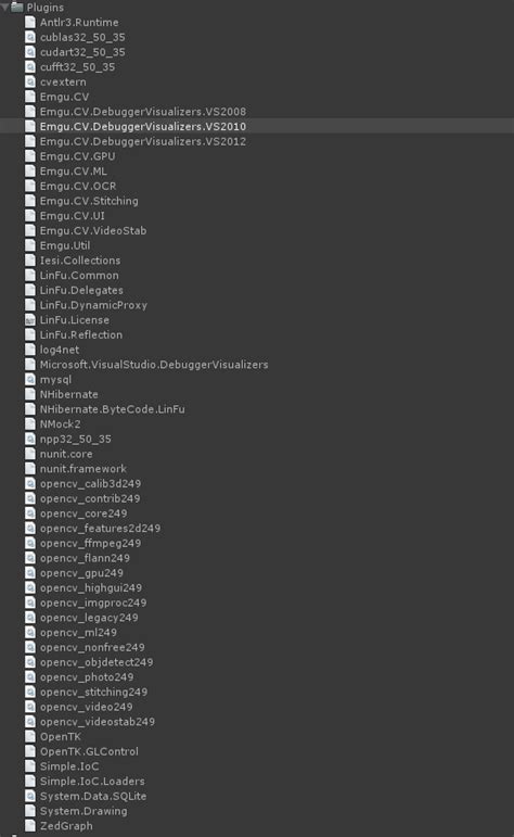 Opencv Emgucv Wrapper Integration In Unity Unity Engine Unity Discussions