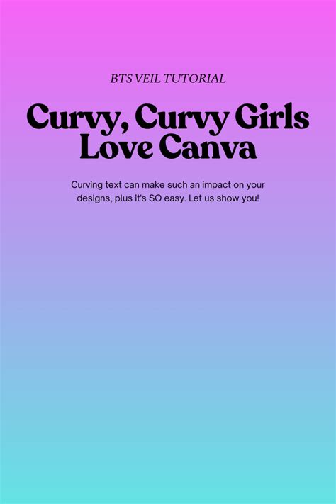 How To Curve Text In Canva