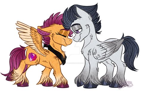 Mlp Scootaloo X Rumble By Milledpurple On Deviantart