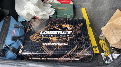 Винтовая подвеска Lowstuff evo-1 — Skoda Octavia A4 Mk1, 1,8 л, 2007 ...