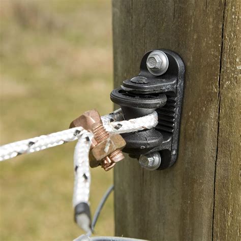 Electrobraid Irollb10 Eb Roller Post Insulators Black