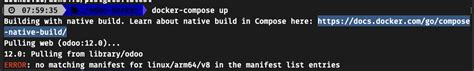 Can Odoo Image Support Arm Issue Odoo Docker Github