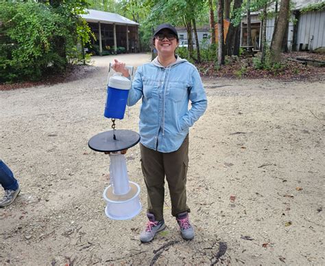 Christina Limbert With Mosquito Trap Entomology Today