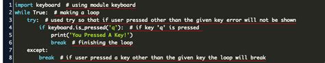 Python Keyboard Detect Any Keypress Code Example
