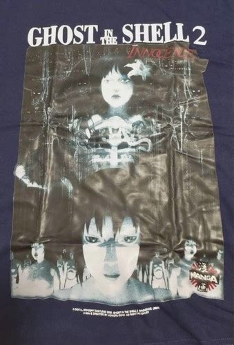 M14 Ghost In The Shell Innocent T Shirt Japan Anime Game Collector