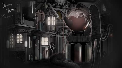 Artstation Drawn Town