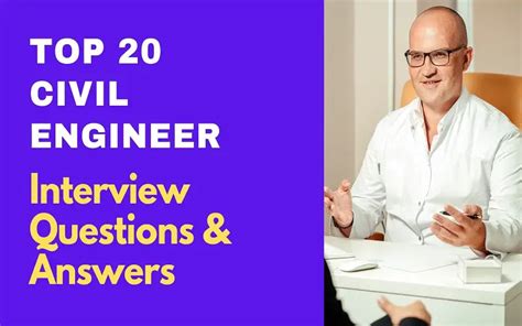 top 20 civil engineer interview questions and answers 2025