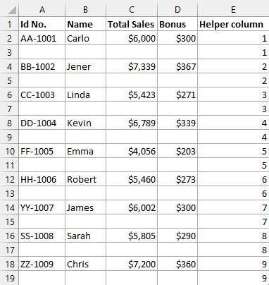 Insert Blank Row After Every Other Row In Excel Ways