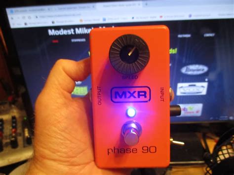 MXR Phase Script Mod And Optional Univibe Mod Reverb