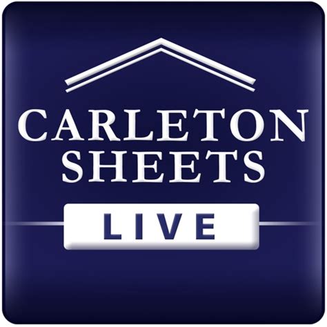 Carleton Sheets Live By Professional Education Institute