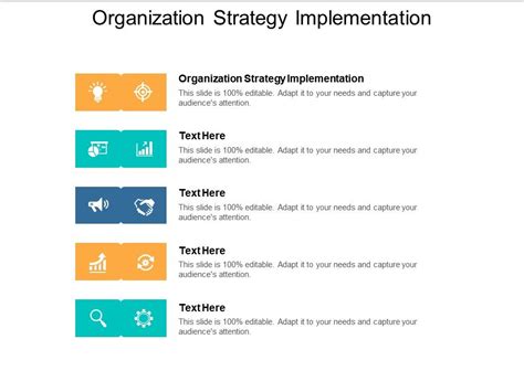 Organization Strategy Implementation Ppt Powerpoint Presentation Model Infographics Cpb