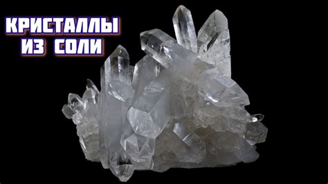 Как вырастить КРИСТАЛЛЫ из Соли в домашних Условиях// Очень лёгкий ...