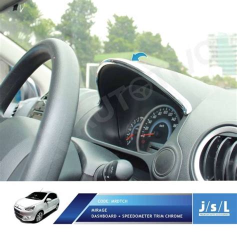 Promo Mirage List Dashboard Interior Jsldashboard Trim Chrome Terbaik
