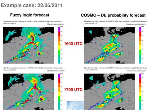 ppt thunderstorm forecasting by a fuzzy logic combination of model