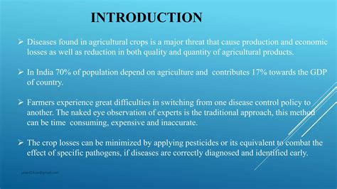Plant Disease Detection And Classification Using Deep Learning Pptx