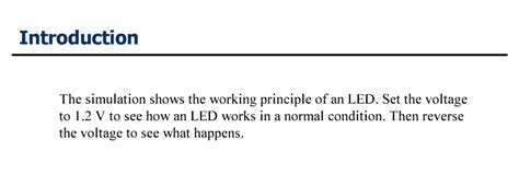 Working Principle Of Led