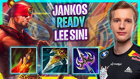 Jankos Is Ready To Play Lee Sin Jankos Plays Lee Sin Jungle Vs