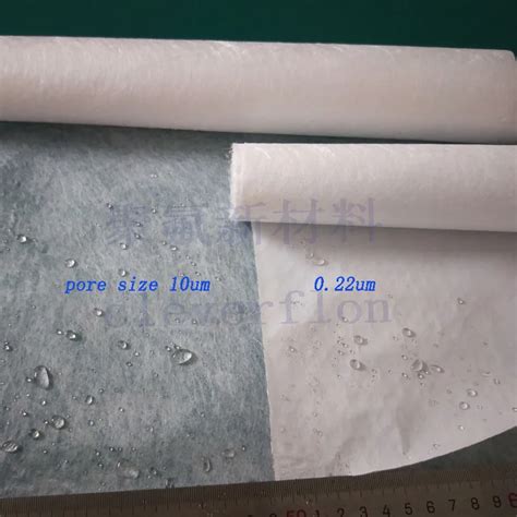 Hydrophobic Gas Permeable Microporous Expanded Ptfe Film W230l260mm