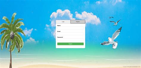 分享一个htmlcssjs的登录注册页面css登录注册页面的制作tabs Csdn博客