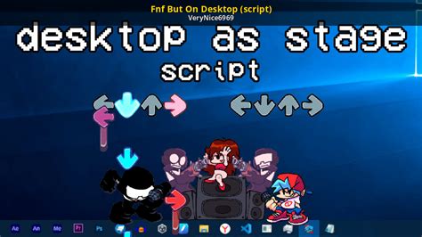 Fnf But On Desktop Script Mod For Friday Night Funkin Fnf Mods