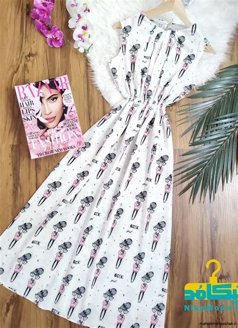 مدل لباس ساحلی دخترانه با الگو