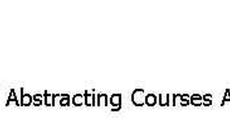 Directory Of Indexing And Abstracting Courses And Seminars Imgur