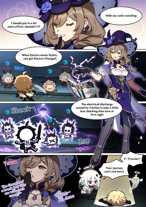 Genshin Impact Genshin Impact 4 Panel Comics Part 15