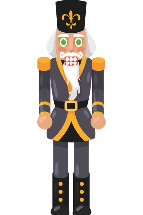 Nutcracker Soldier With Gray Uniform 24091978 Png