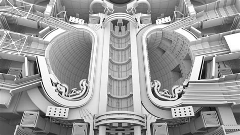 Iter Reactor Fusion Model TurboSquid 1317588