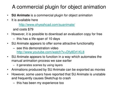 Ppt Programmed Animation In Sketchup Powerpoint Presentation Free Download Id4589559