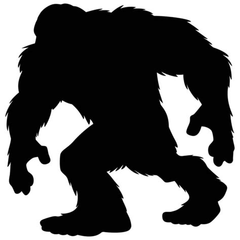 Bigfoot Silhouette Vector Images Depositphotos
