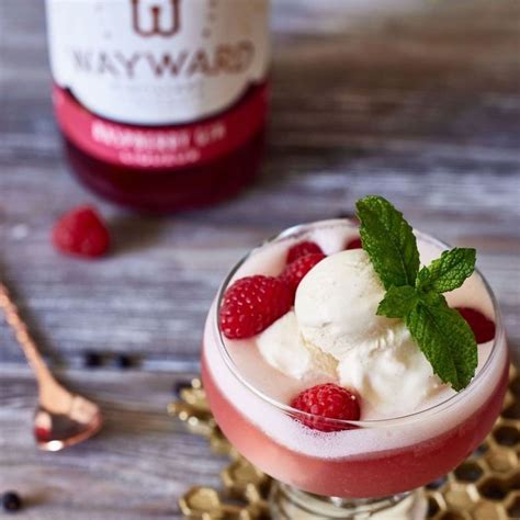 Ramos Raspberry Float