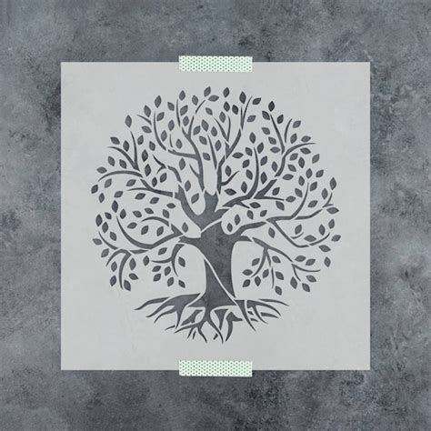 Tree Of Life Wall Stencil