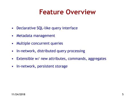 Overview A System Architecture For Tiny Networked Devices Ppt Download