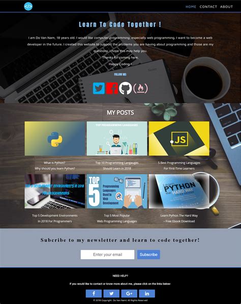My First Front End Project Dev Chat Dạy Nhau Học
