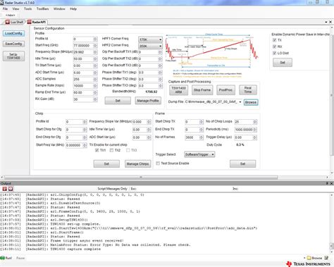 IWR BOOST Radar Studio Configuration For A Long Run In FMCW Mode Sensors Forum Sensors