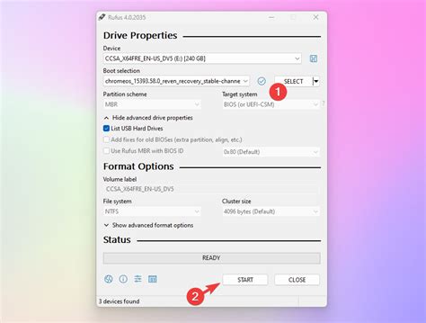 Create Chrome OS Flex Bootable USB On Windows Linux