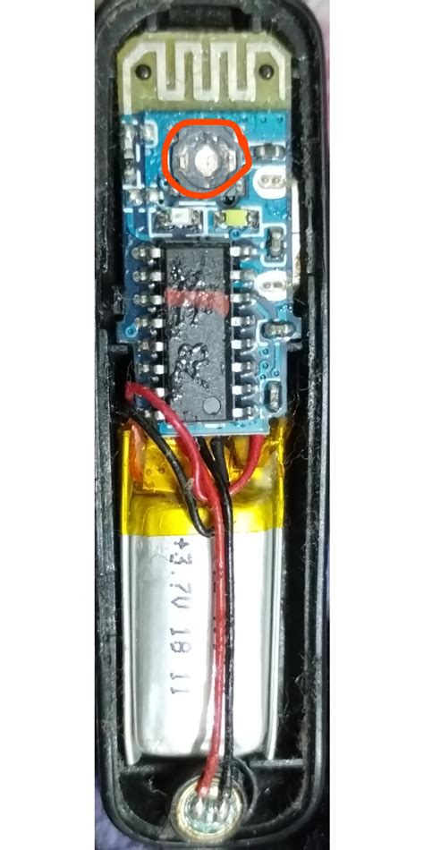 My Bluetooth Has On Off Switch Missing It Was Of Concave Structure It Still Charges But I Am